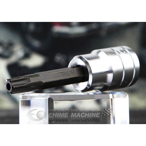 KTC T型いじり止めトルクスビットソケット bt4-t45h【エヒメマシン】