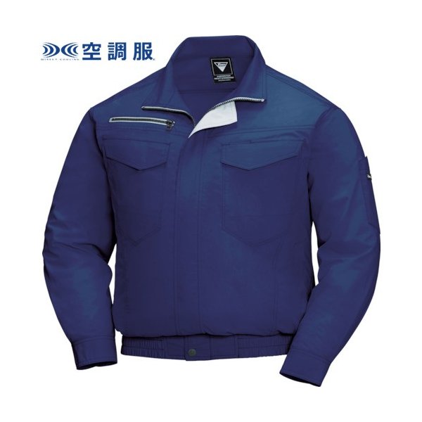 ジーベック 空調服 綿ポリ混紡ペンタス空調服 3L XE98001-19-3L XEBEC 熱中症対策 作業服 夏 クール 屋外 冷却