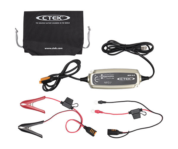 日本正規品 CTEK フルオートバッテリーチャージャー&メンテナー WCMXS5.0JP バイクモード 自動車モード搭載 日本仕様100V