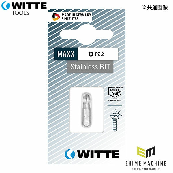 日本正規品 ヴィッテ ステンレスビット (TX)T20 1/4X25mm (26532)(4003955321639) WITTE