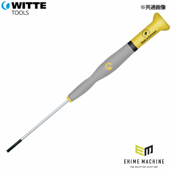 日本正規品 ヴィッテ ESD精密ドライバー (マイナス)2.5X75mm (89418)(4003955263960) WITTE