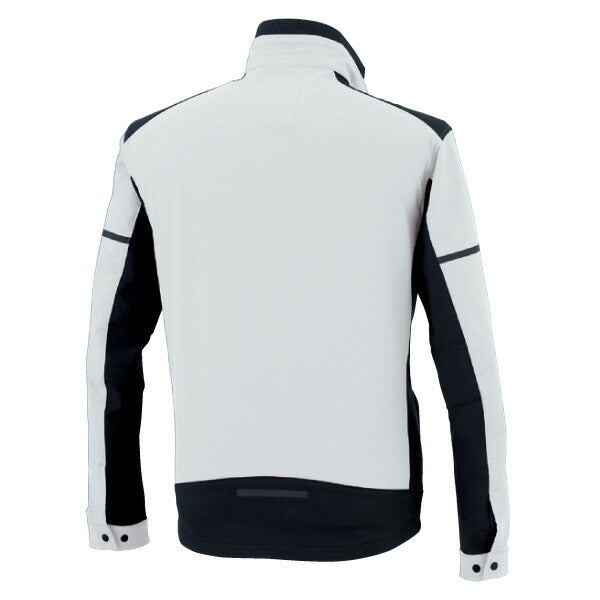 ジーベック ブルゾン クロスゾーン シルバーグレー 2520-22 XEBEC ワークウェア ストレッチ 作業服 C.ZONE メンズ レデ