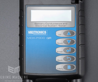 ミドトロニクス MDX-P300QR バッテリーテスタープリンター内蔵 QRコード